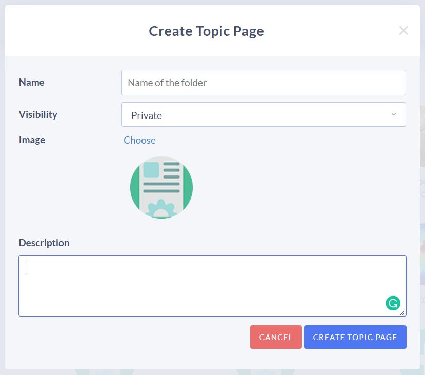 Media monitoring: how to create a topic page?